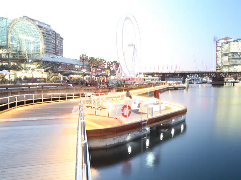Cockle Bay Wharf Redevelopment | Floating Walkway