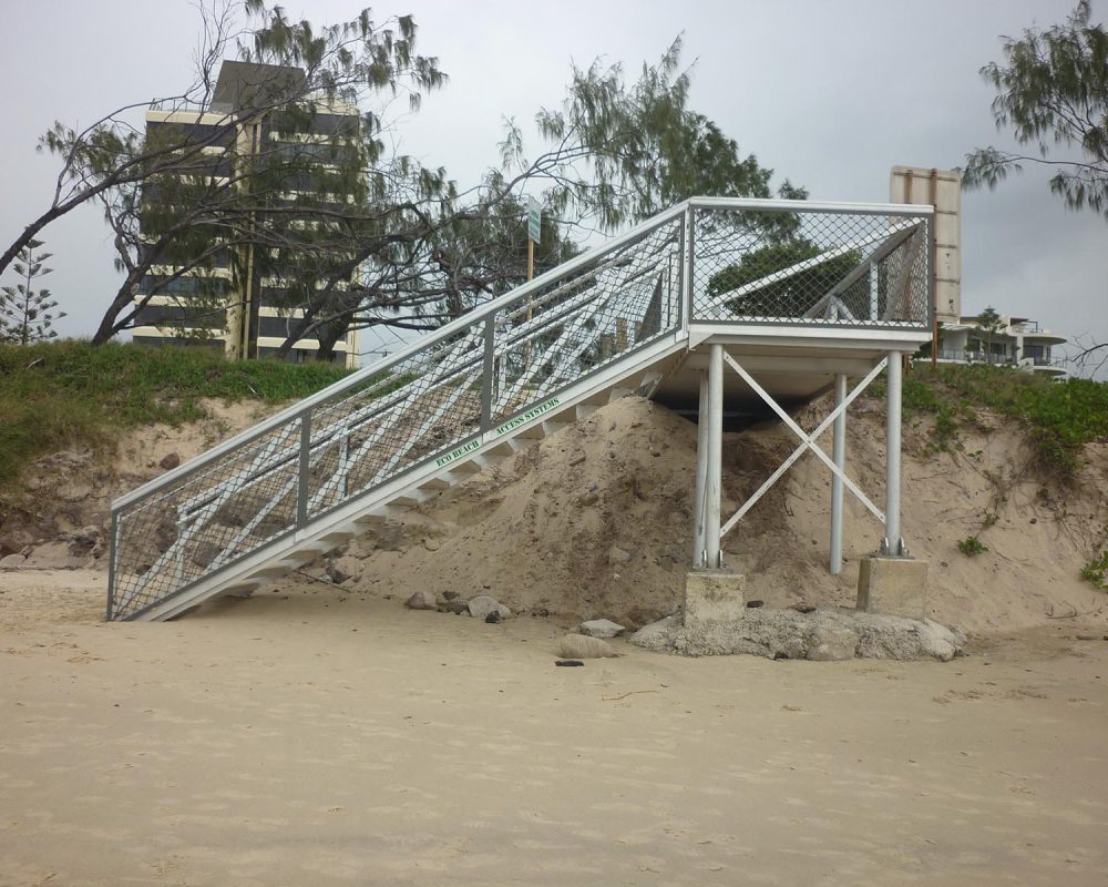 Beach Access Stairs - Marine Structures
